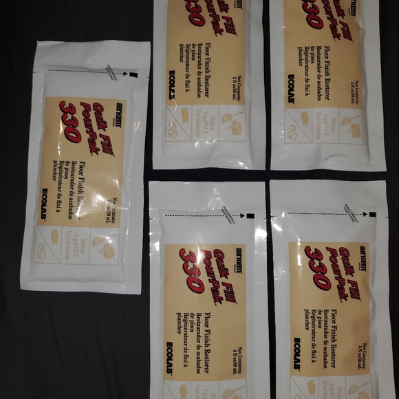 Ecolab | Other | 5 New Quik Fill Pourpak 33 Floor Finish Restorer ...